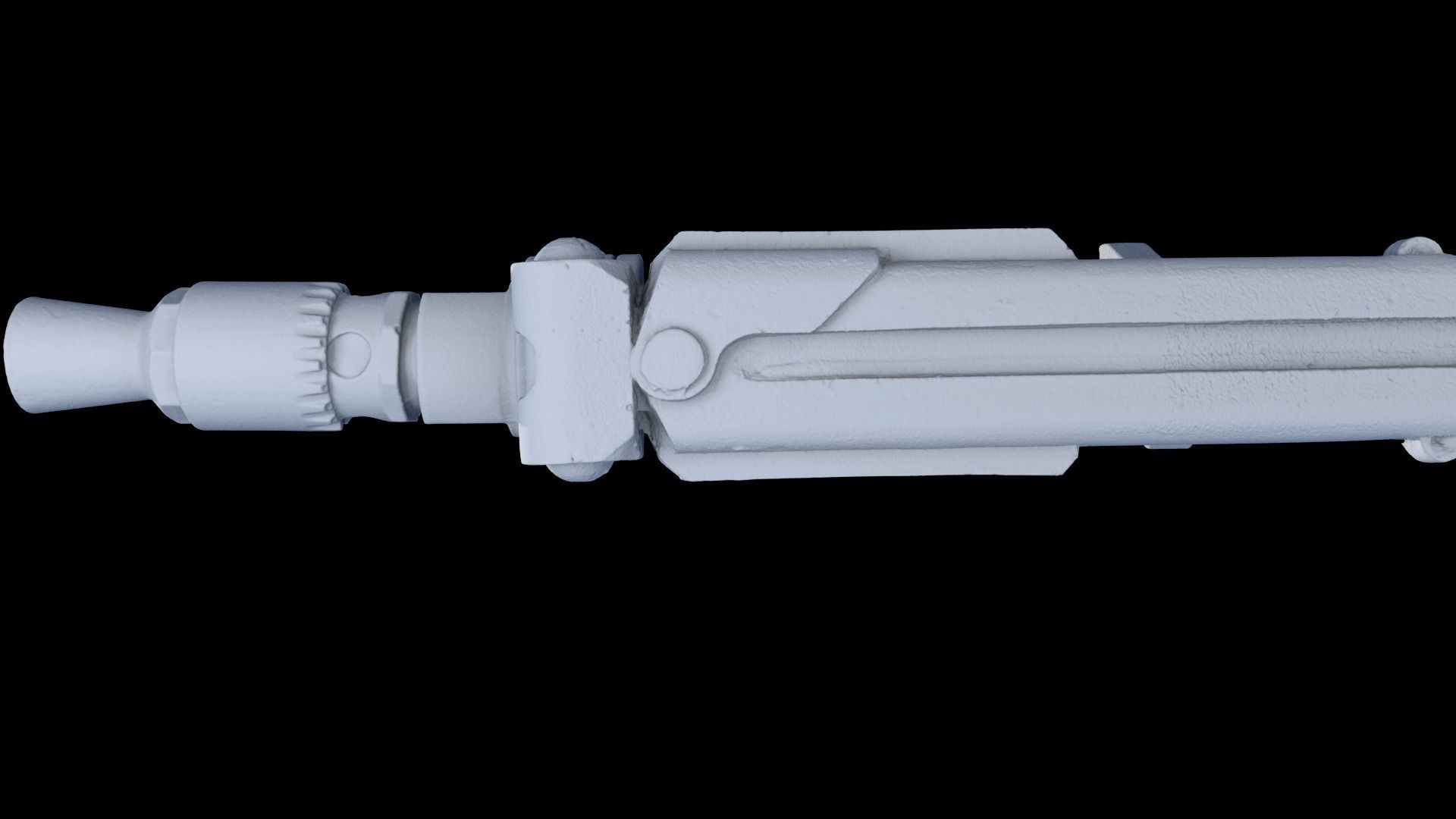 3D Scanned Deactivated MG34 DLT 19 Blaster Heavy Blaster Rifle 3D model ...