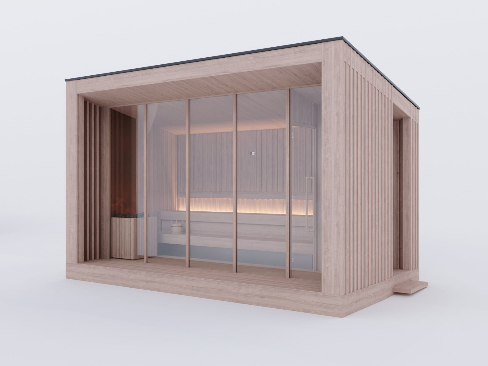 Sauna 3D model | CGTrader