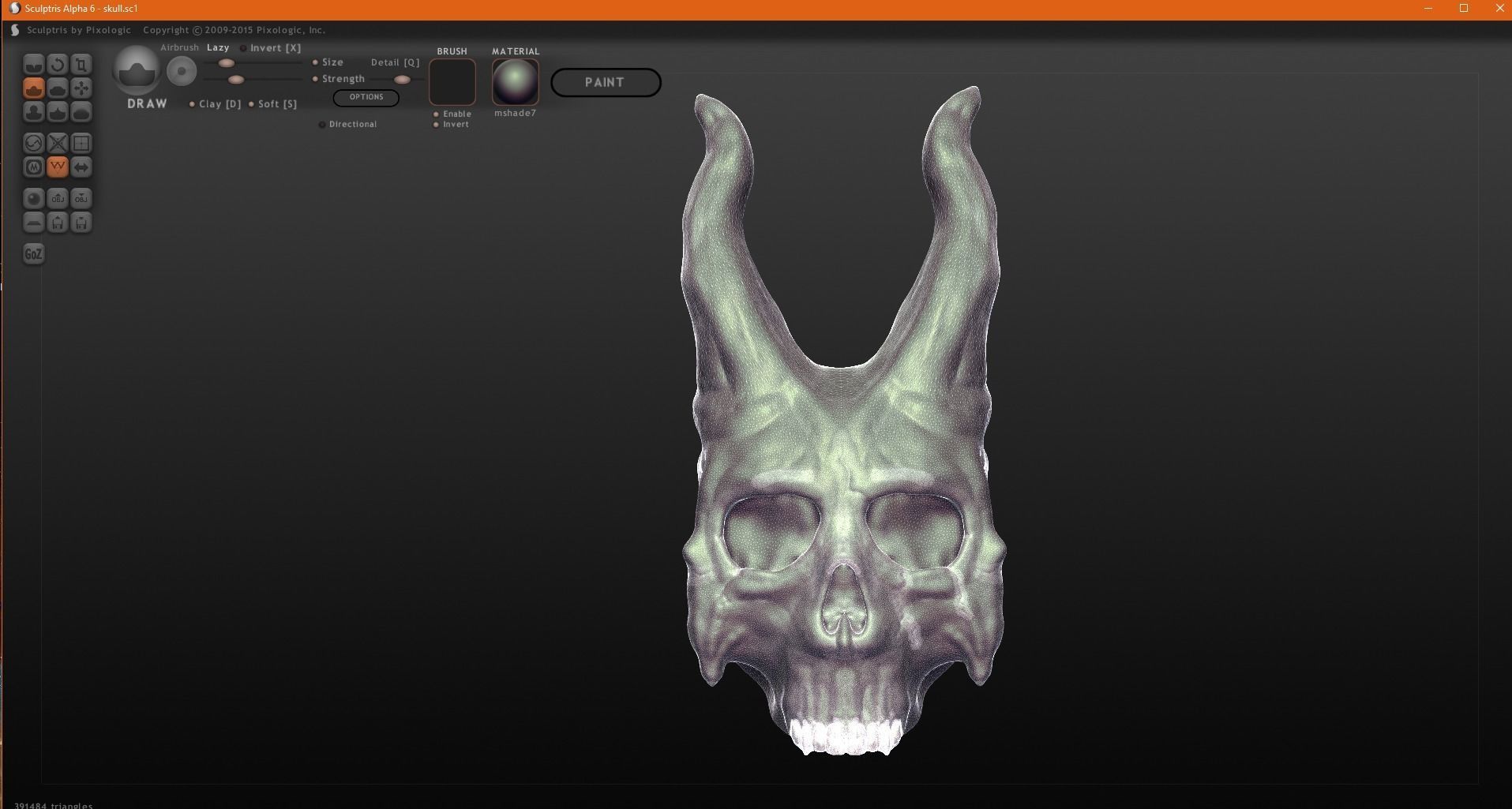 3D printable model Demonic Skull | CGTrader