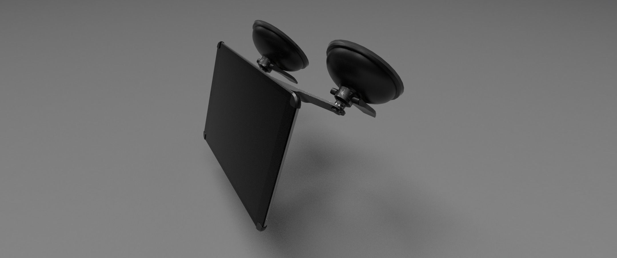 3D model Aircraft Electronic Flight Bag EFB Tablet with suction mount ...