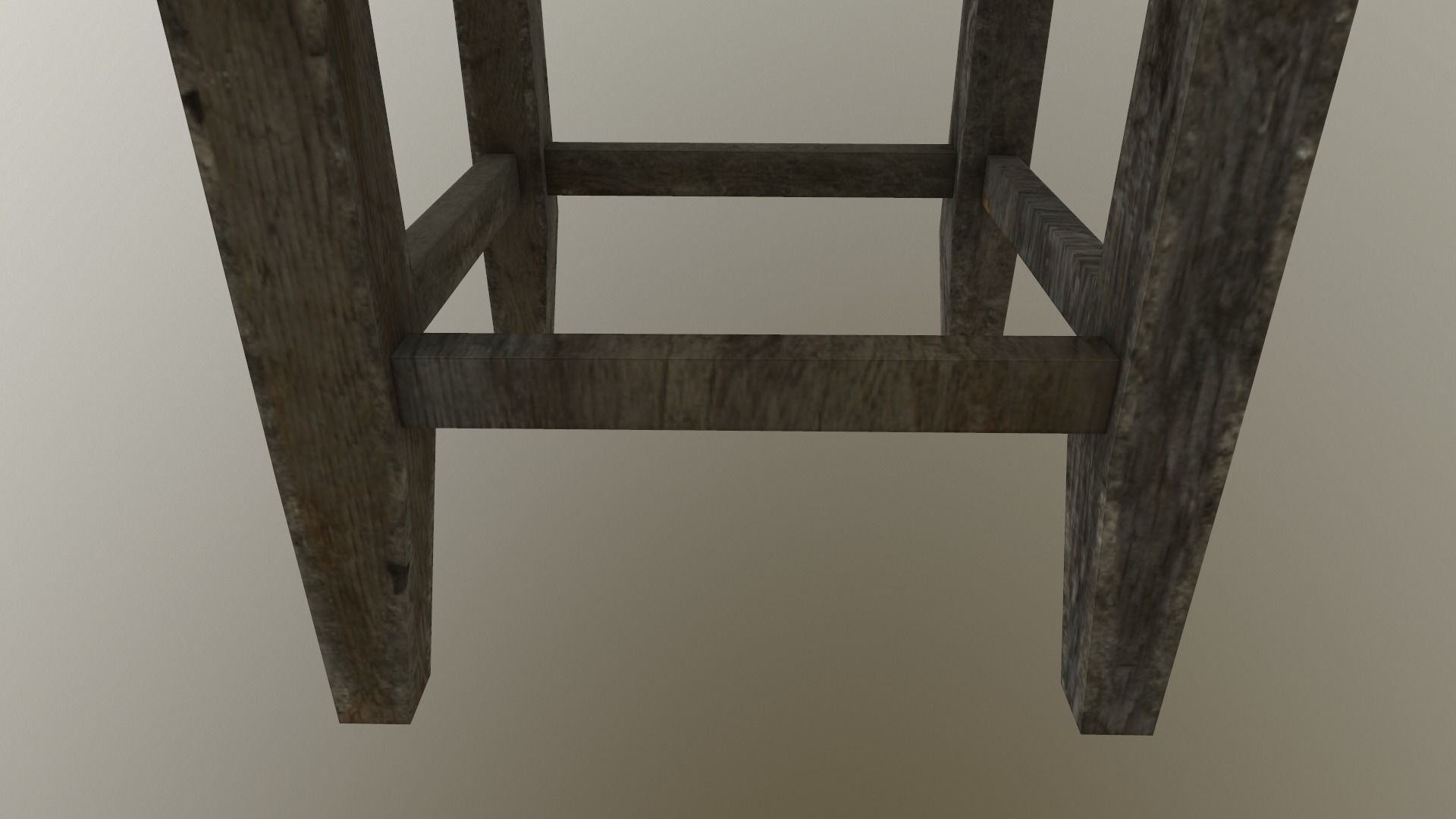 3D model Soviet Stool VR / AR / low-poly | CGTrader