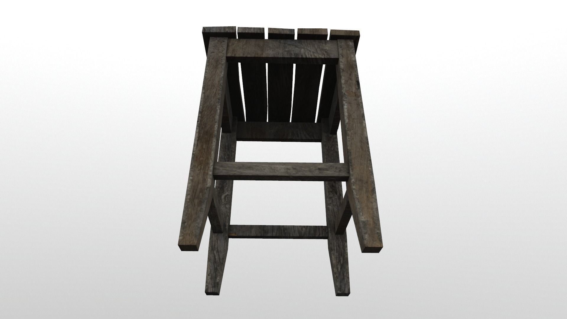 3D model Soviet Stool VR / AR / low-poly | CGTrader