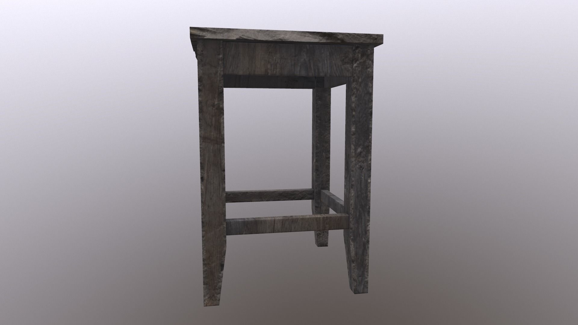 3D model Soviet Stool VR / AR / low-poly | CGTrader