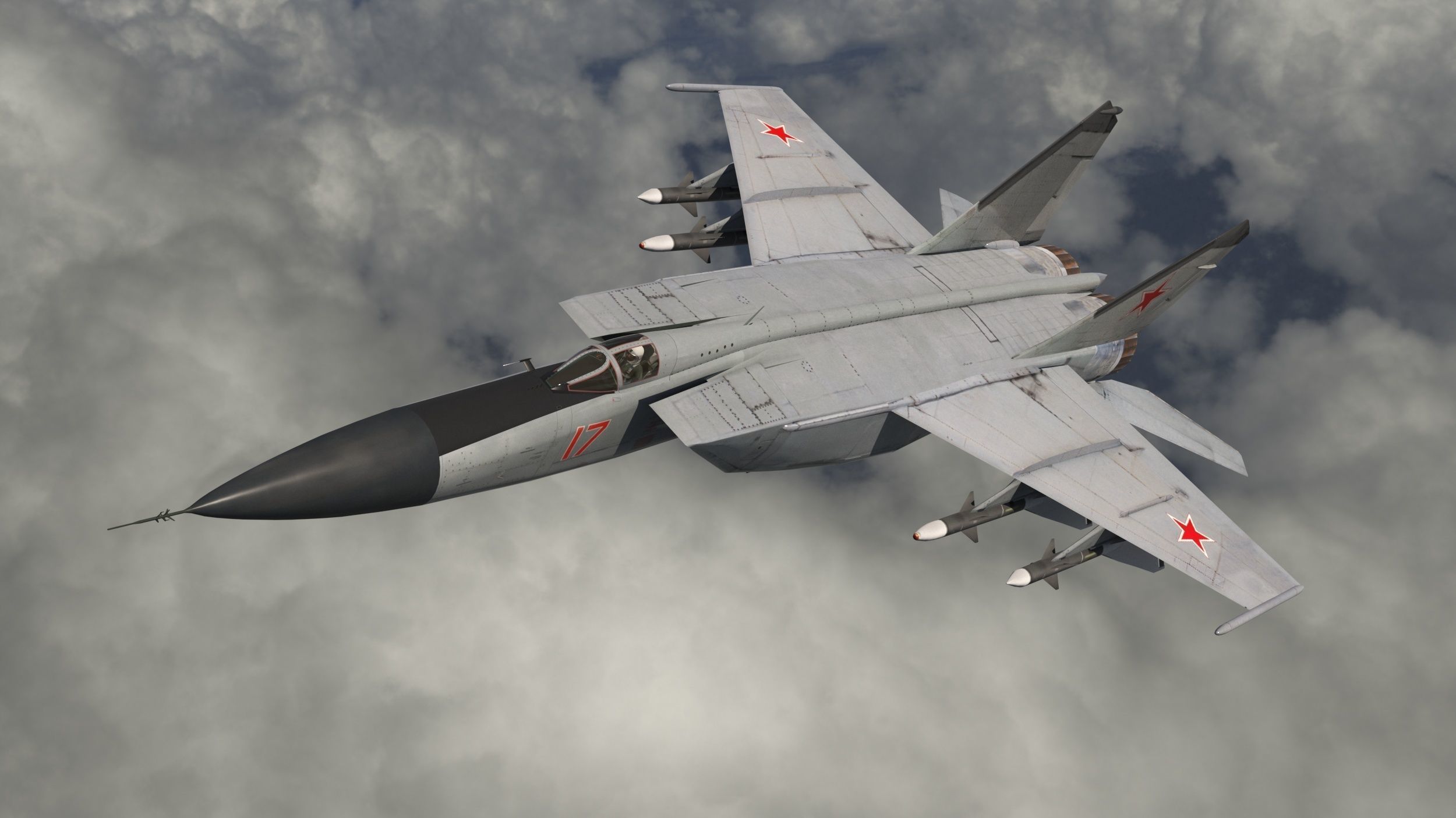 MiG-25P 3D model | CGTrader