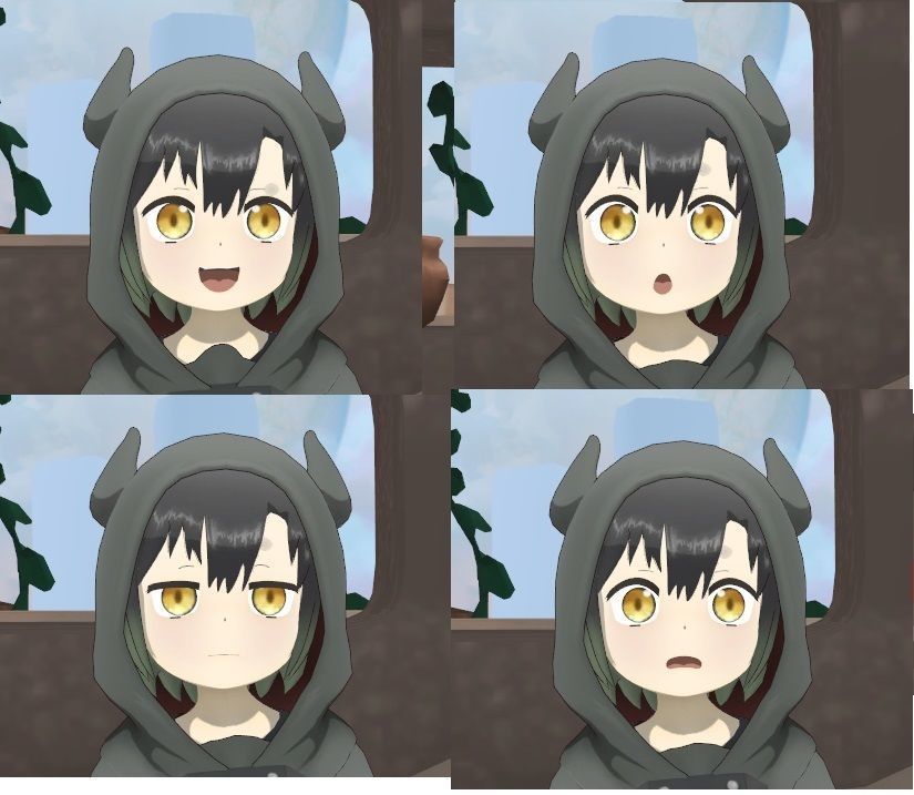 Somali to Mori no Kamisama VRChat 3D model rigged | CGTrader