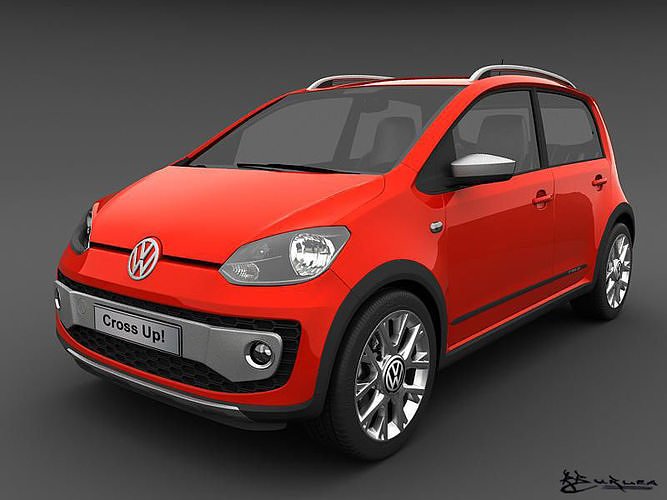 Volkswagen Cross Up 2014 3D model | CGTrader
