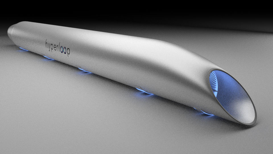 Hyperloop 3D model | CGTrader