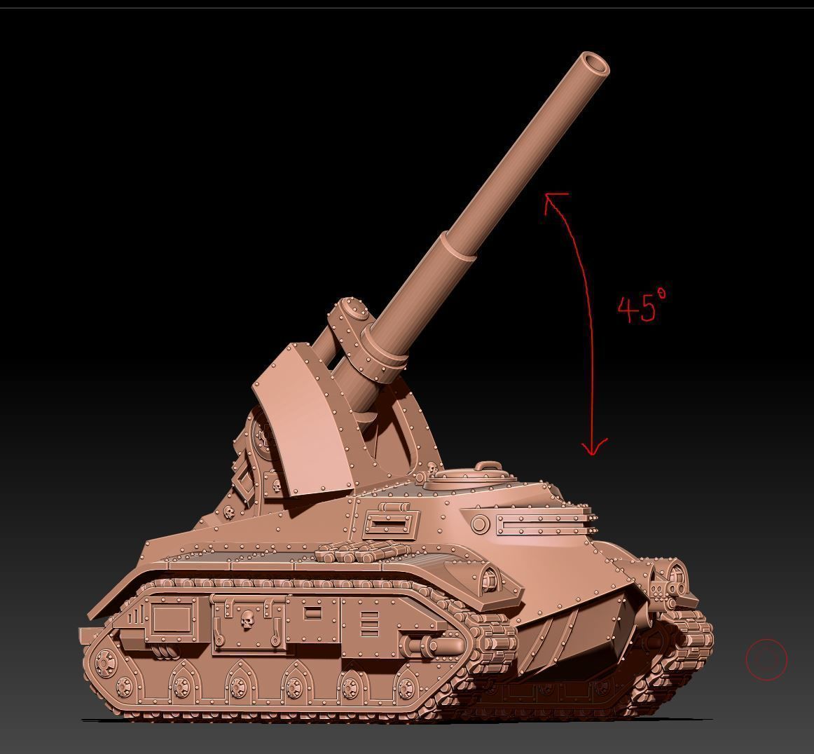 Feudal Guard Support Tanks 3D model 3D printable | CGTrader