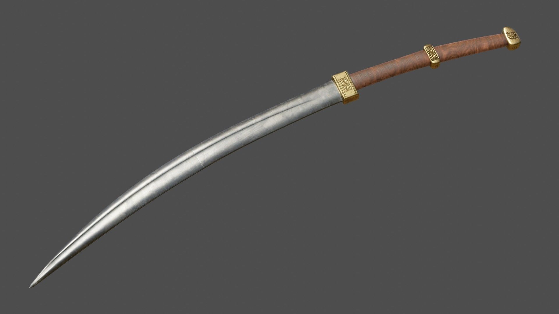3D model Falx Blade VR / AR / low-poly | CGTrader