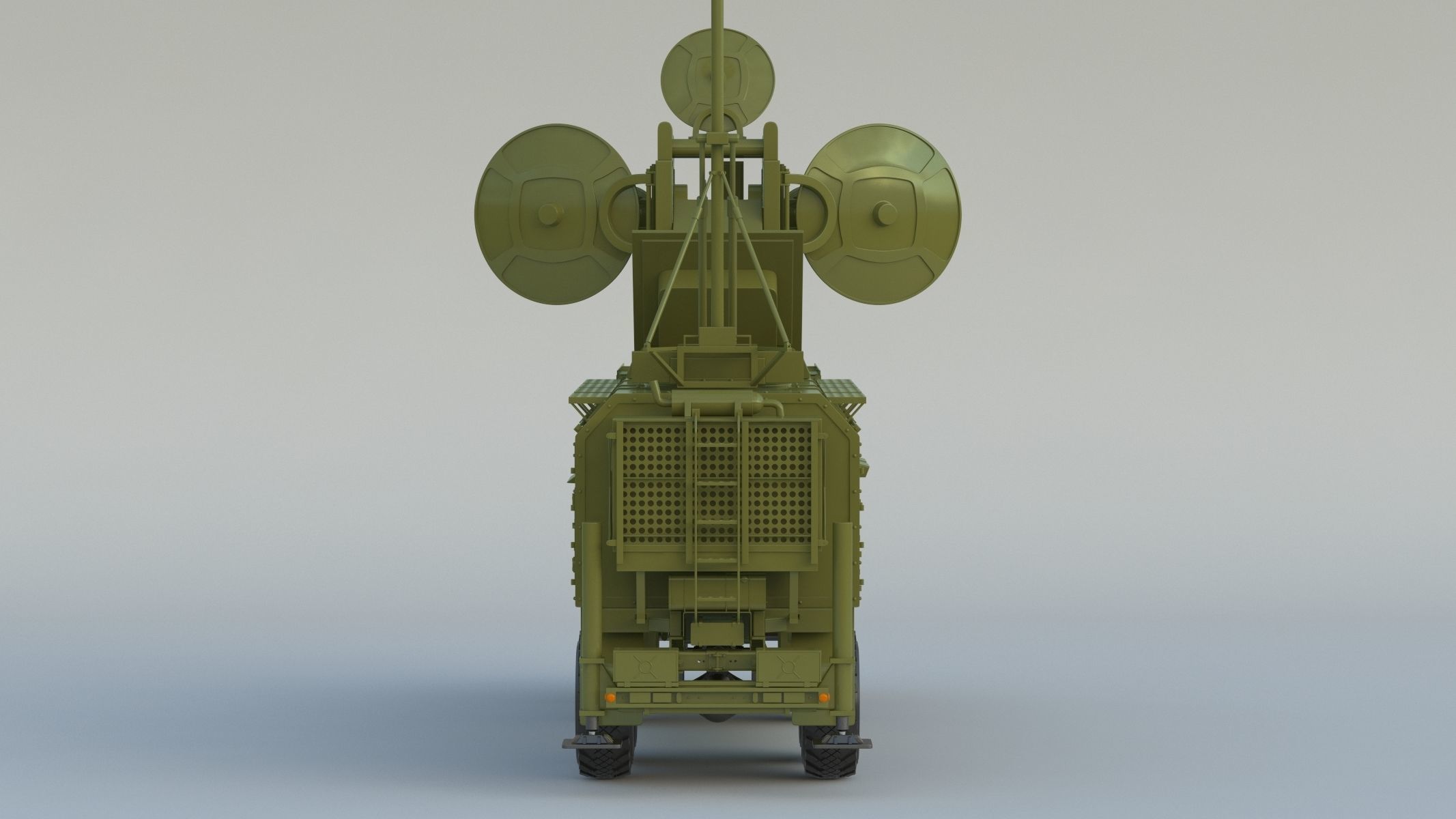 Krasukha Electronic Warfare System 3D model | CGTrader