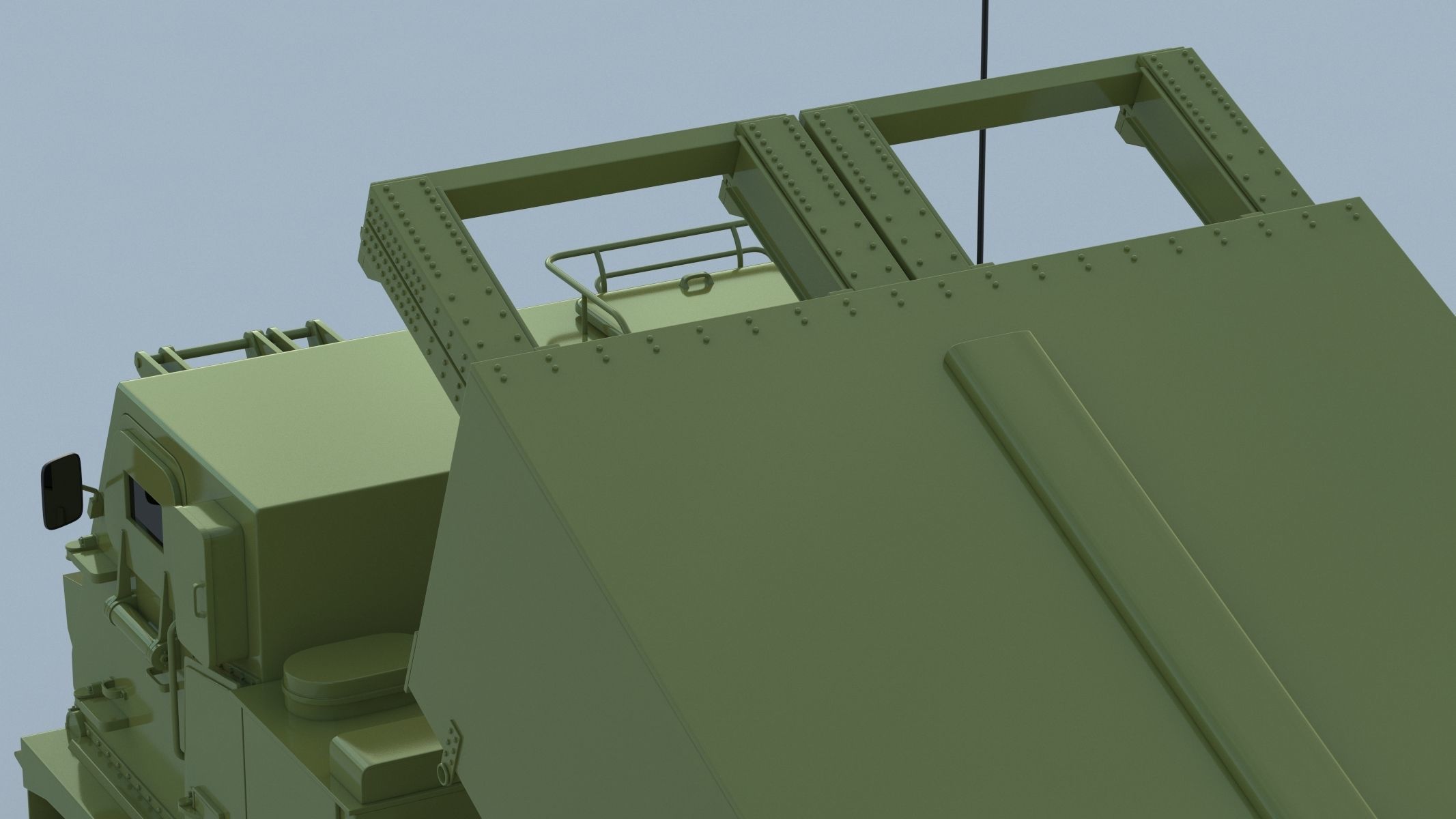 M270 Multiple Launch Rocket System 3D model | CGTrader