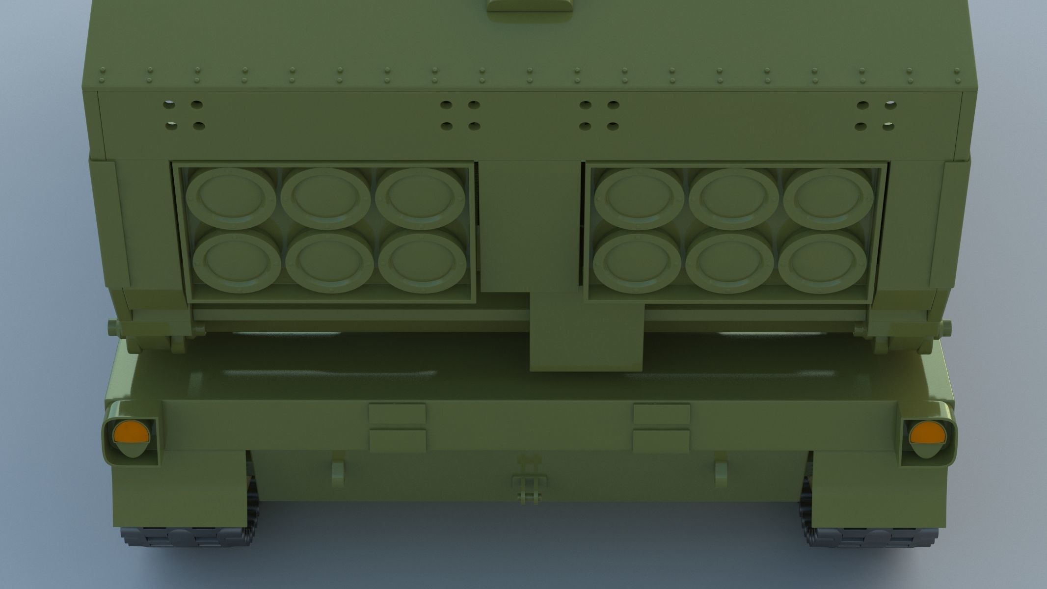 M270 Multiple Launch Rocket System 3D model | CGTrader