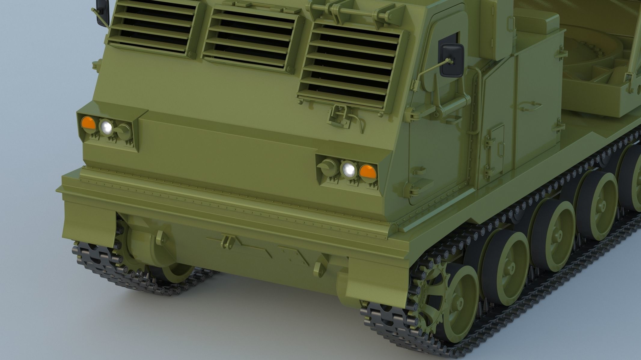 M270 Multiple Launch Rocket System 3D model | CGTrader