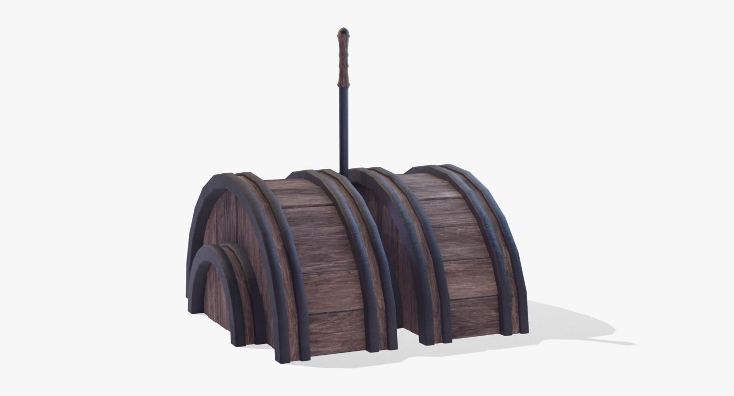 3D model VR / AR ready Dungeon Lever | CGTrader