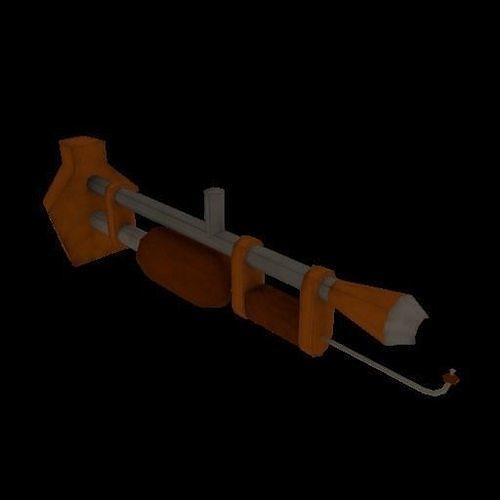 3D model Mounted Flamethrower VR / AR / low-poly | CGTrader