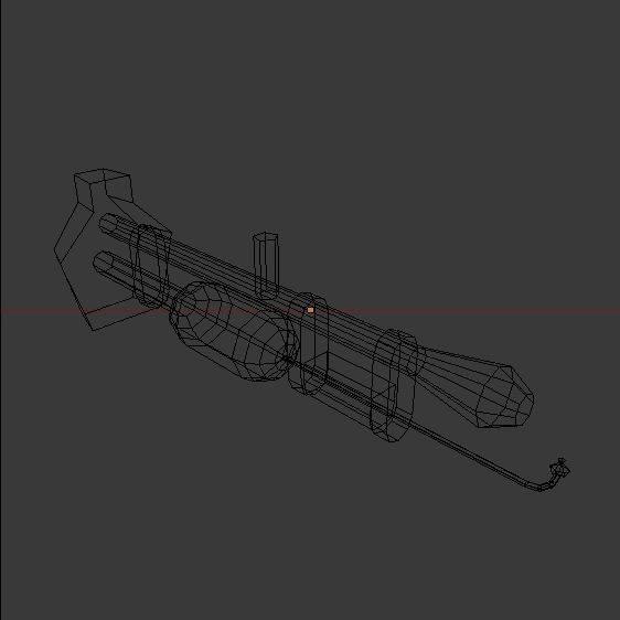 3D model Mounted Flamethrower VR / AR / low-poly | CGTrader
