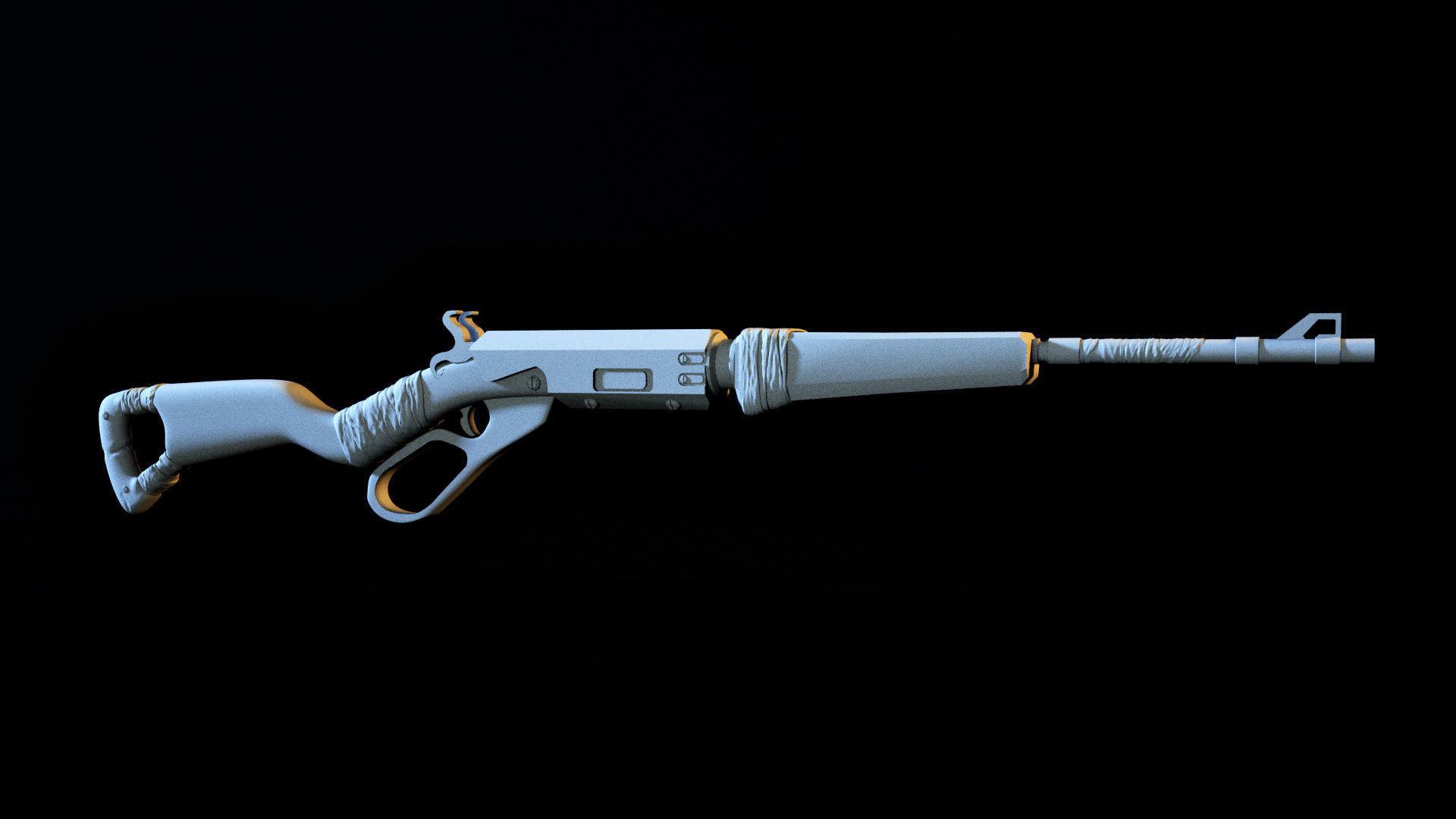 Erron Black Rifle MK11 3D model | CGTrader