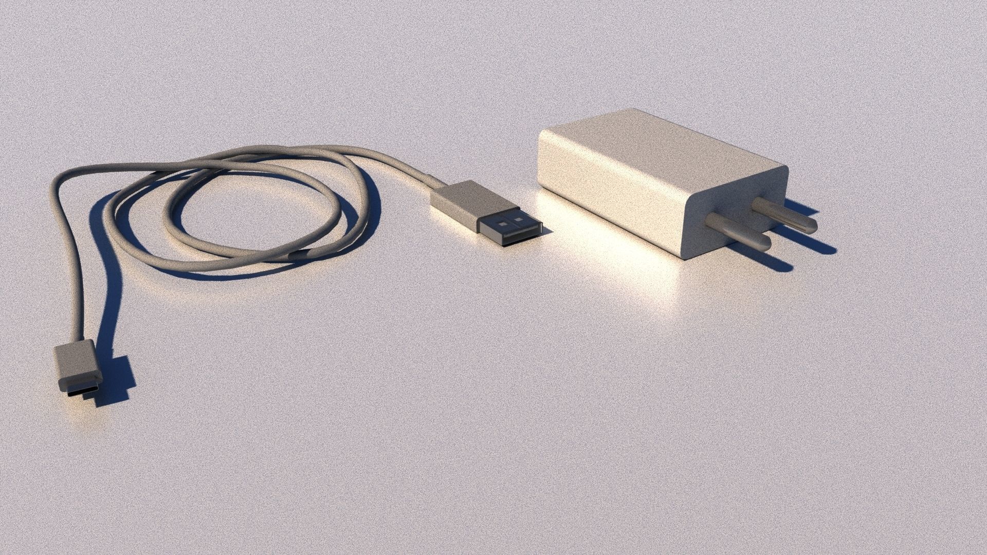 mobile charger 3D model | CGTrader