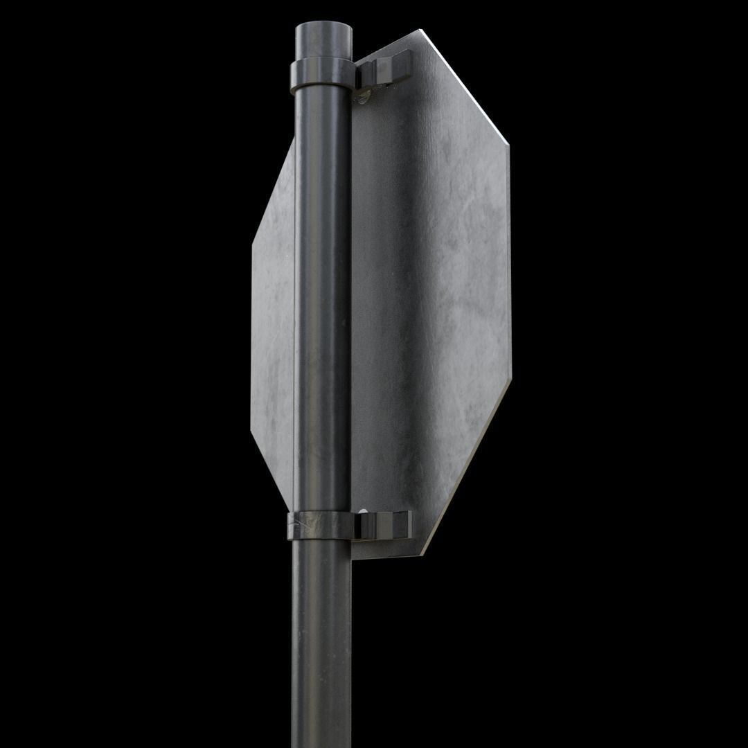 3D model Stop Sign VR / AR / low-poly | CGTrader