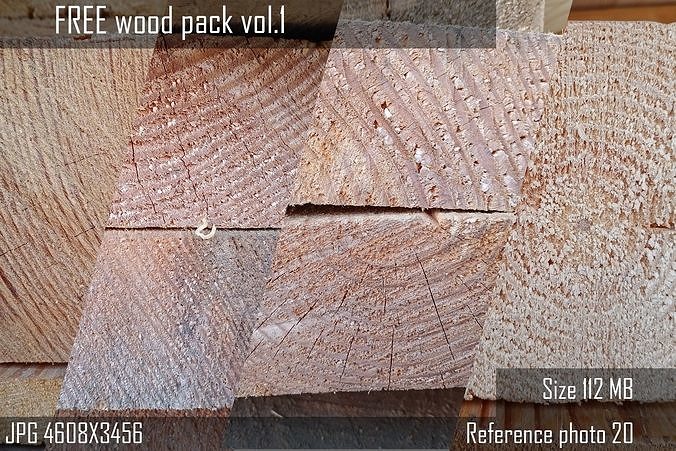 Free wood pac vol 1 free Texture | CGTrader
