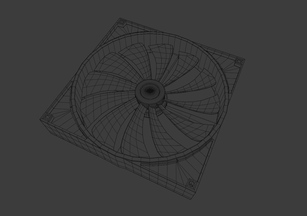 PC Fan 3D model | CGTrader