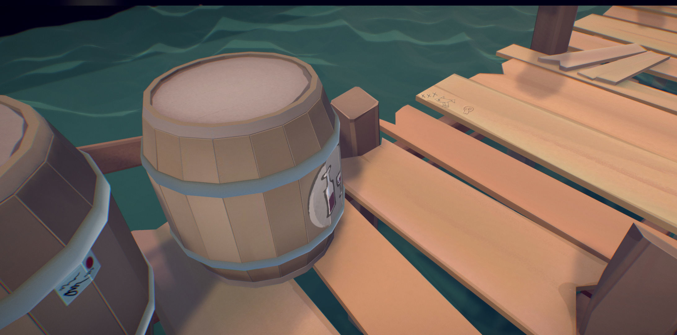 3D model Pier Low-poly 3D model VR / AR / low-poly | CGTrader