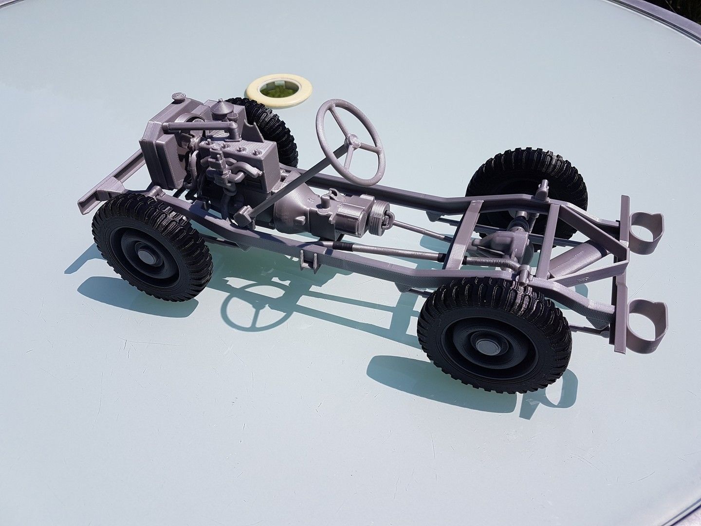 Jeep Willys - detailed scale model kit 3D model 3D printable | CGTrader