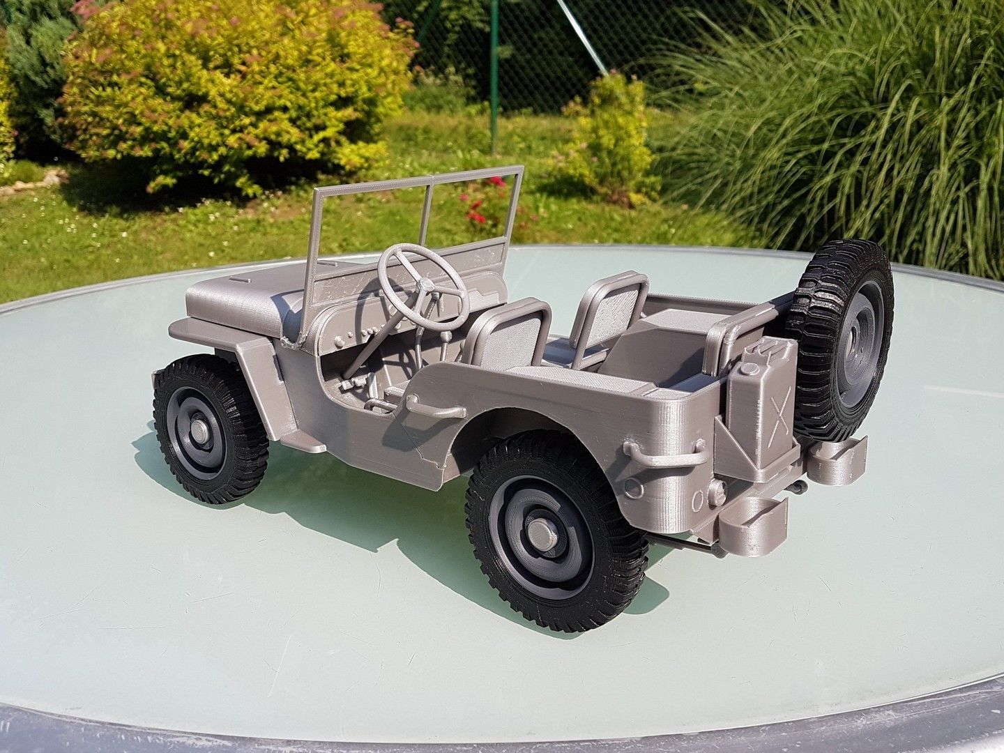 Jeep Willys - detailed scale model kit 3D model 3D printable | CGTrader