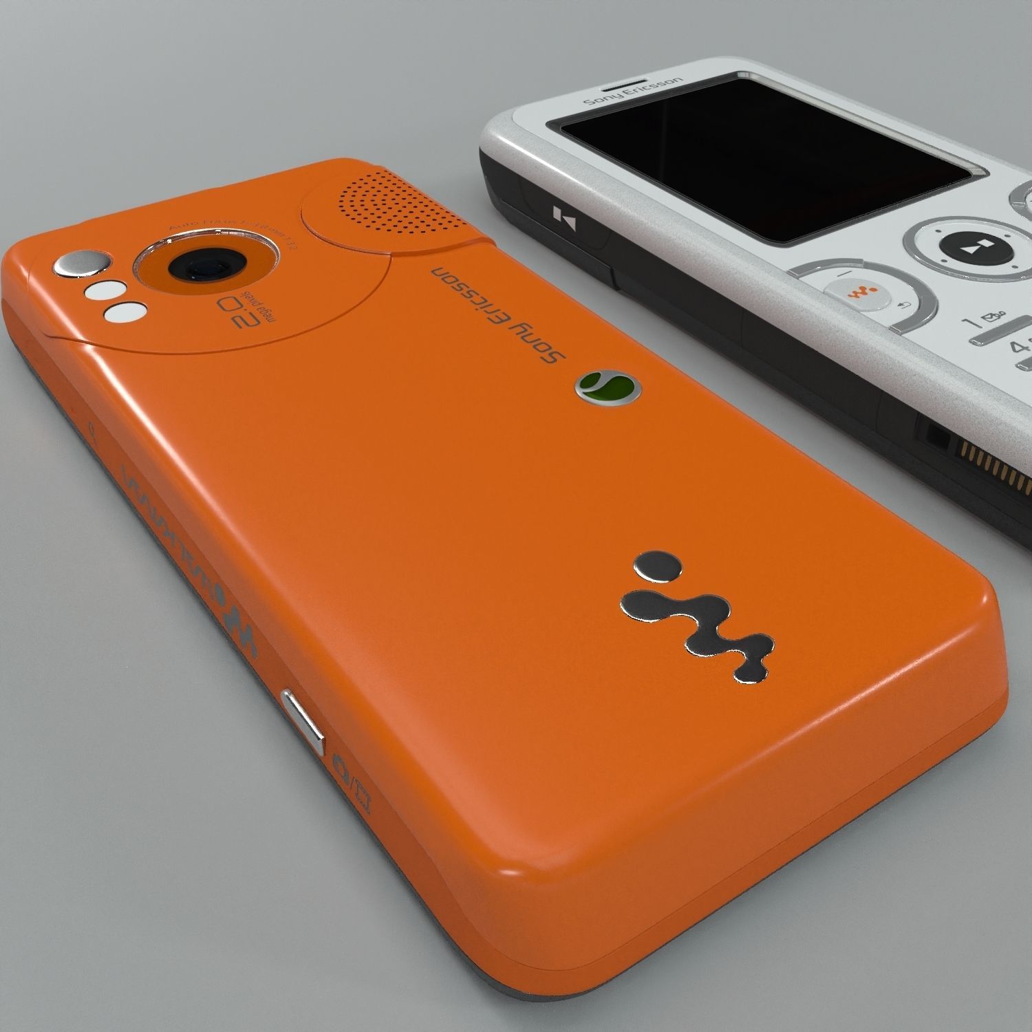 Sony Ericsson W610 3D model | CGTrader
