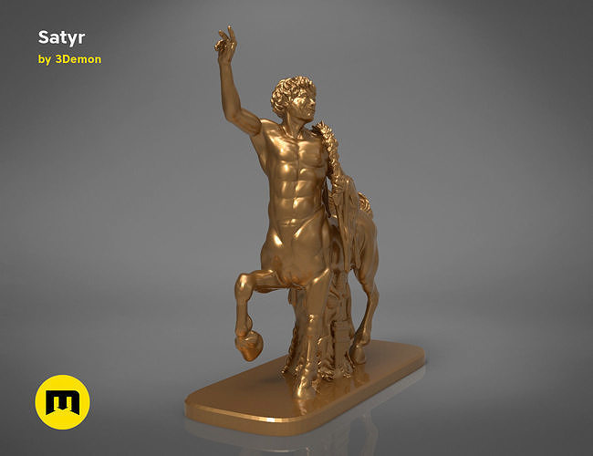 Centaur Figure 3D model 3D printable | CGTrader