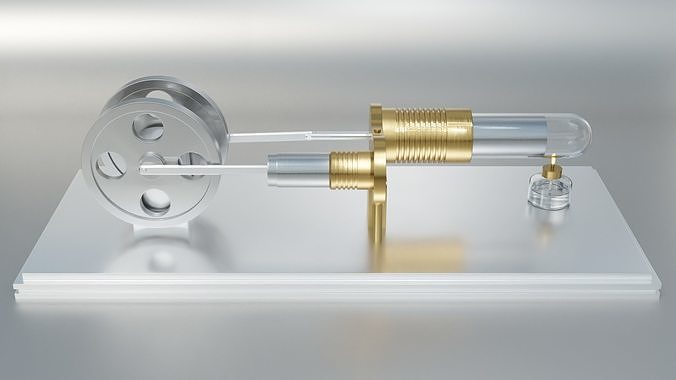 stirling engine 3D model | CGTrader
