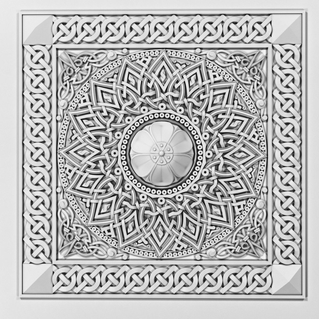ornamet free 3D model | CGTrader