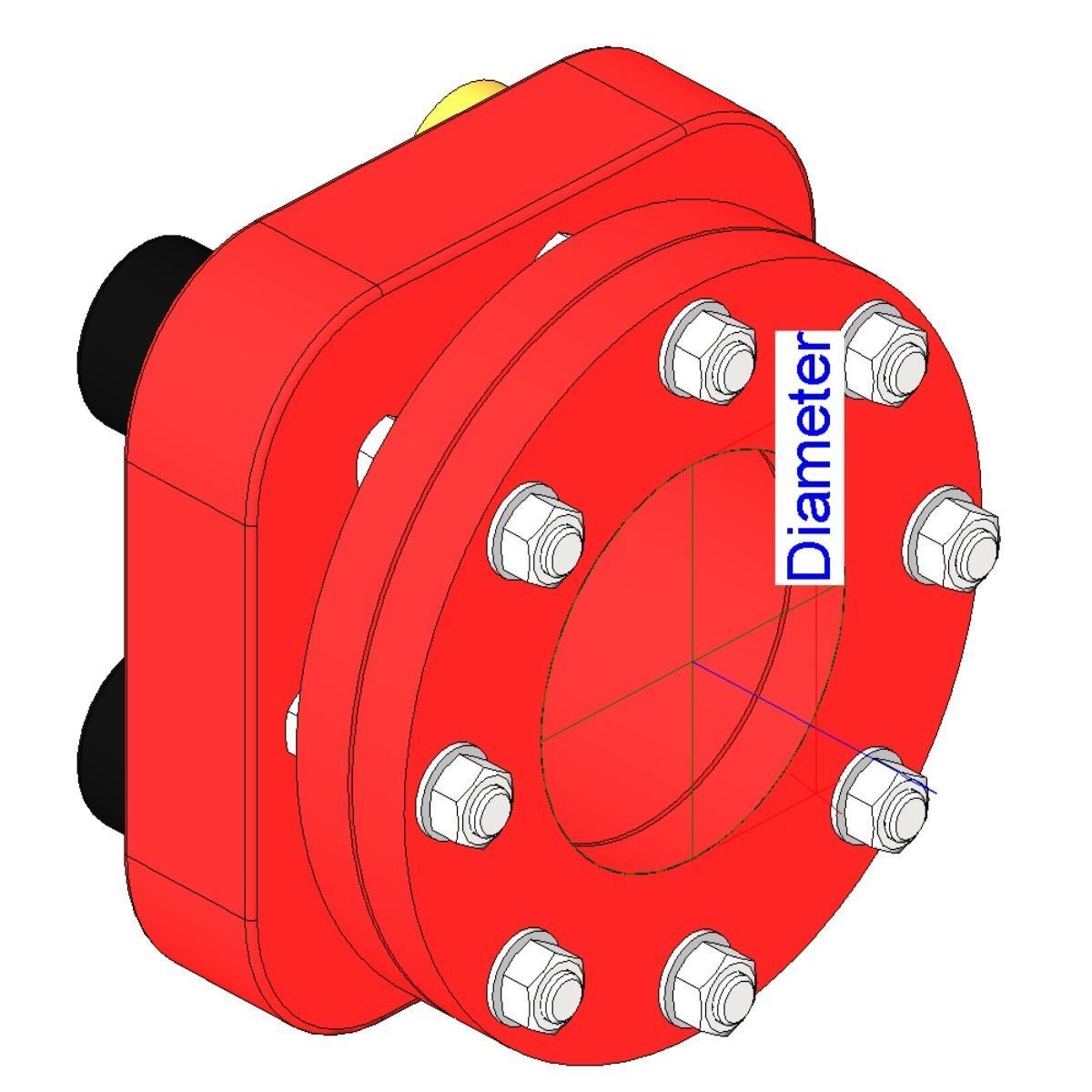 Fire Fighting 2Way -4Way Breeching Inlet 3D model 3D printable | CGTrader