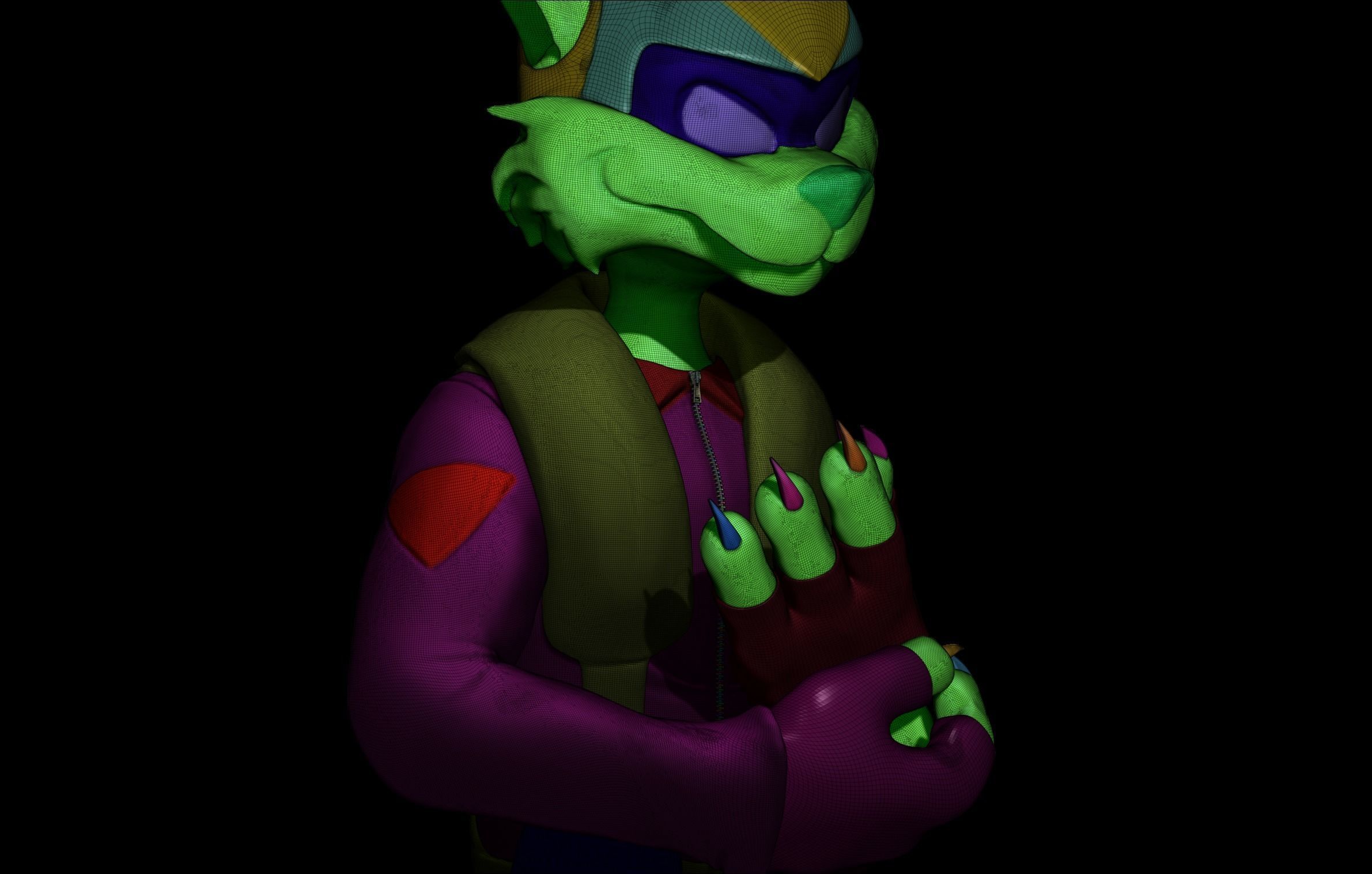 Swat Kats Razor 3D model 3D printable | CGTrader