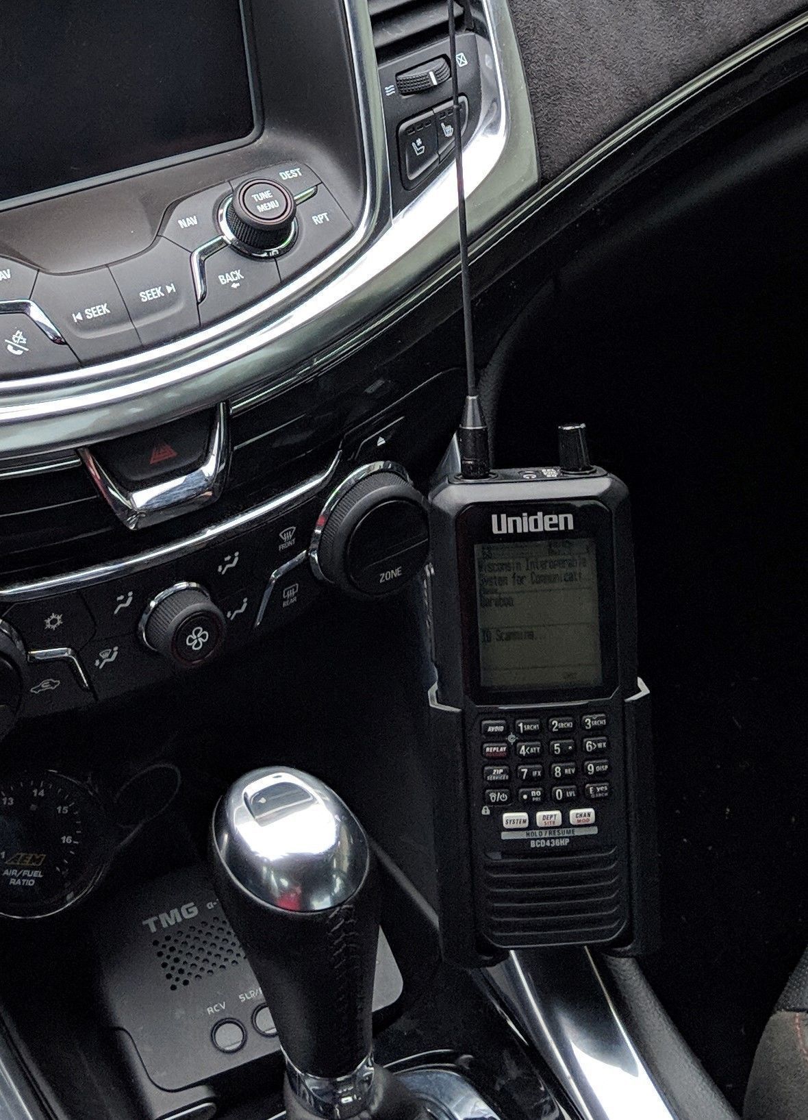 Car-Mount-Uniden-BCD436HP-RAM-OBGrip 3D model 3D printable | CGTrader