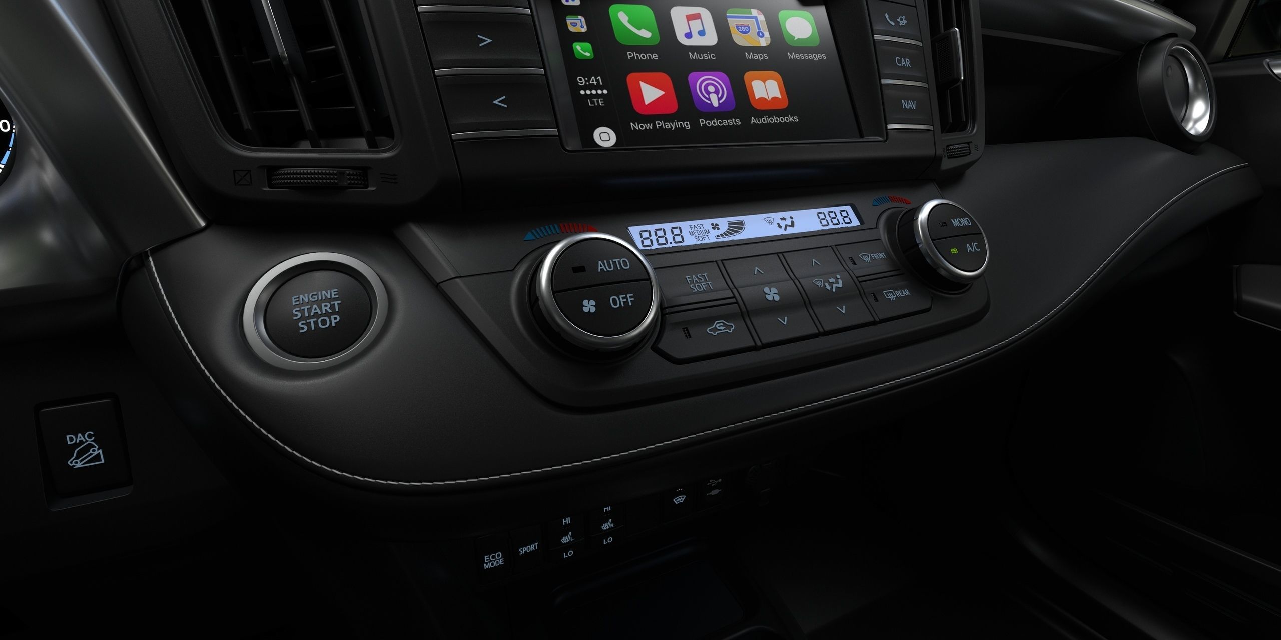 Toyota RAV 4 2017 Adventure Interior 3D model | CGTrader