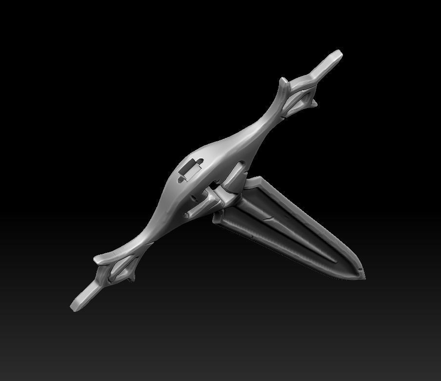 dagger with sheath 3d print 3D model 3D printable | CGTrader