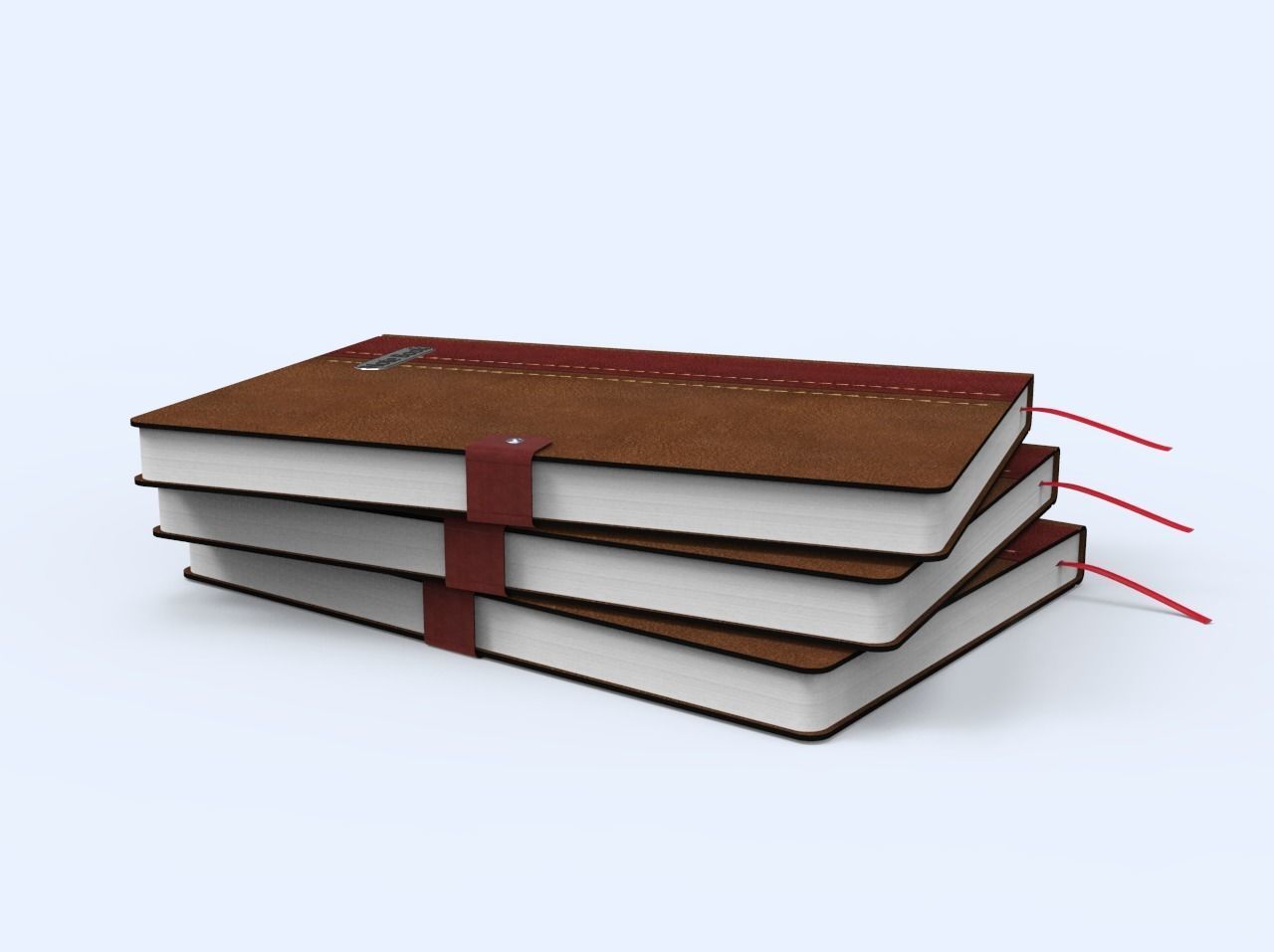 Note book 3D model | CGTrader