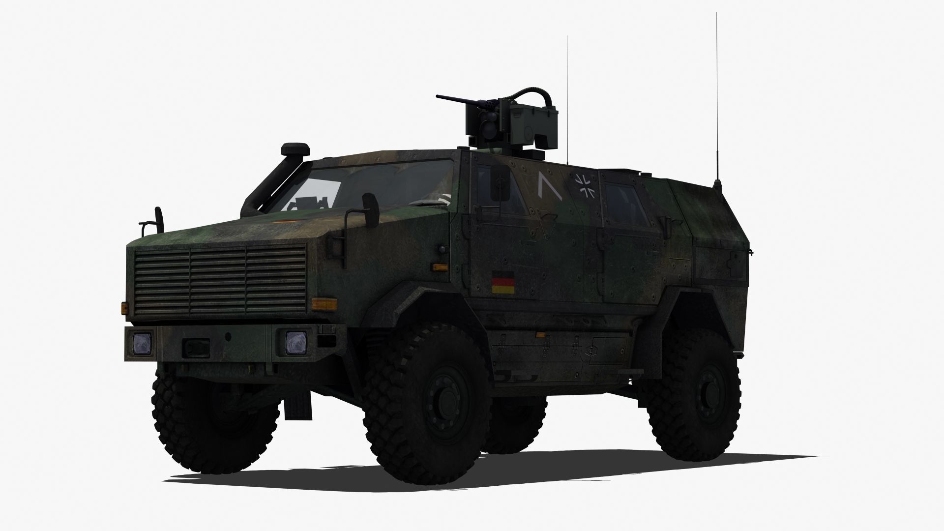 Dingo 2A2 APC 3D model | CGTrader
