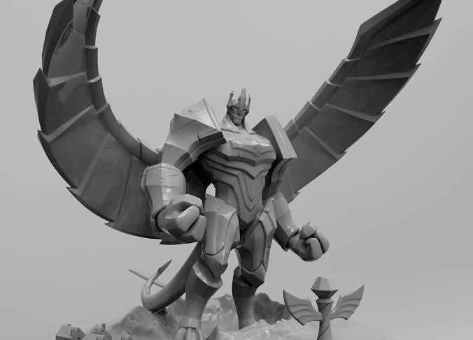 League of Legends Galio free 3D model 3D printable | CGTrader