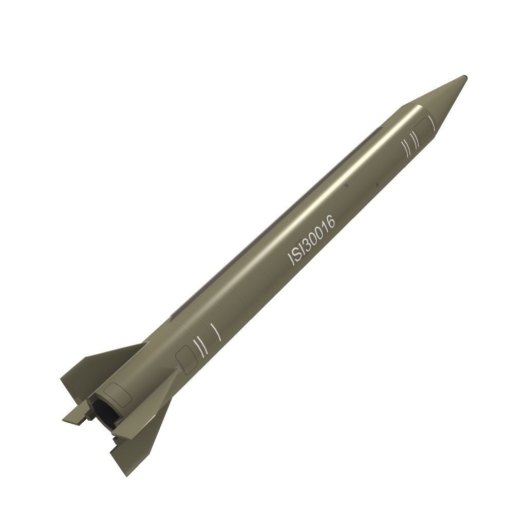 3D model Iran Shahab 3 Missile VR / AR / low-poly | CGTrader