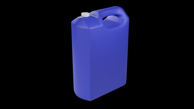 3D model Plastic Liquid Container VR / AR / low-poly | CGTrader