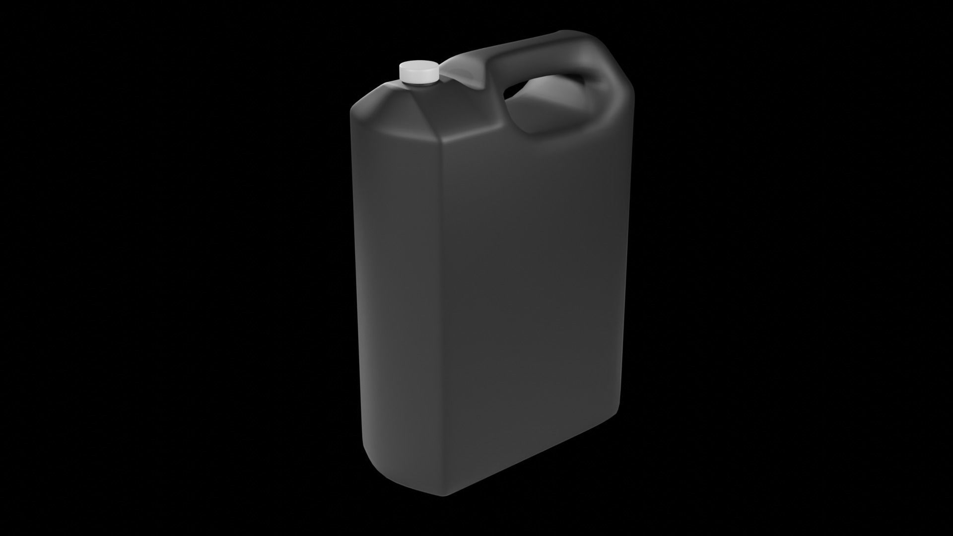 3D model Plastic Liquid Container VR / AR / low-poly | CGTrader