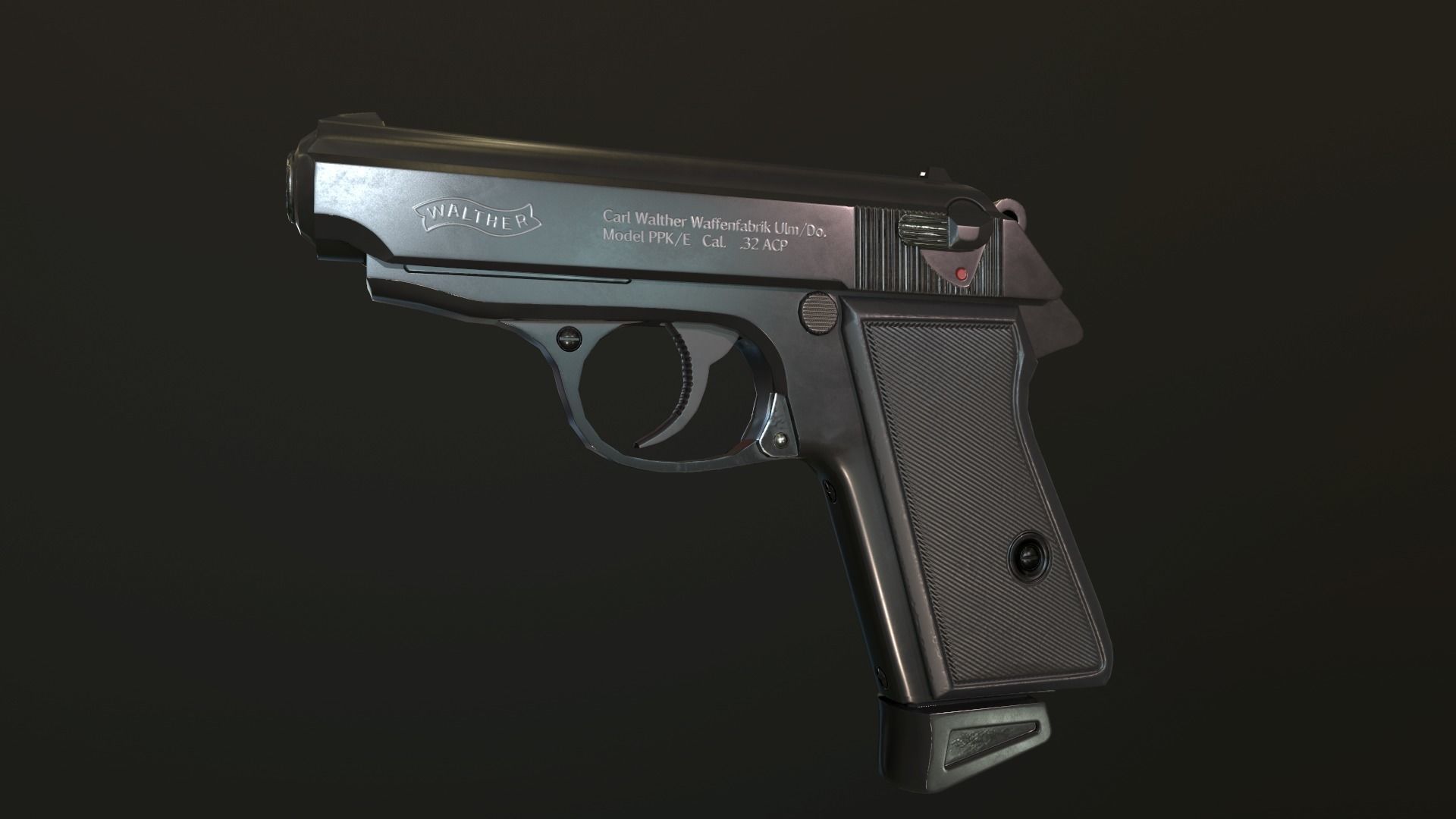 3D model Walther PPK VR / AR / low-poly | CGTrader