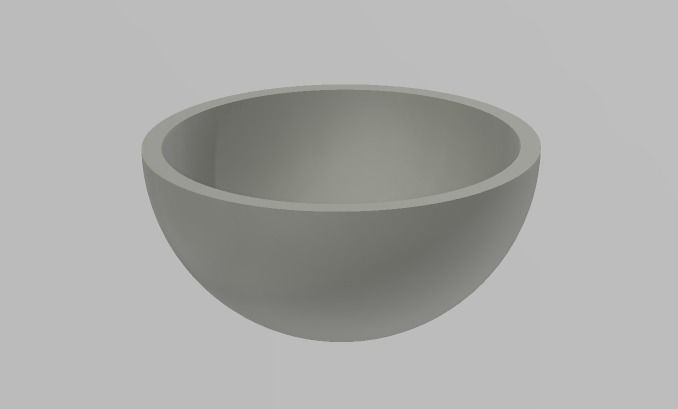 Half sphere 3D model | CGTrader