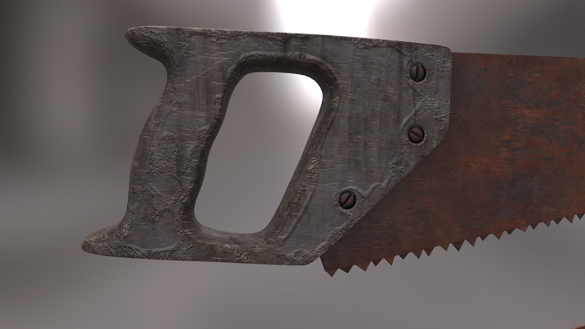 3D model Hacksaw VR / AR / low-poly | CGTrader