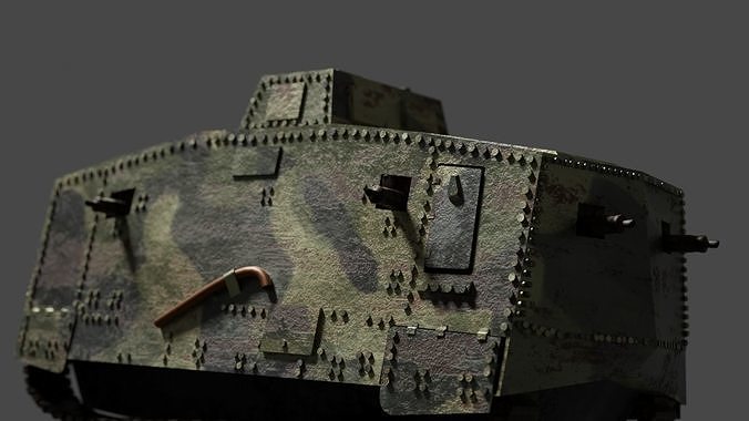 tank ww1 3D model | CGTrader