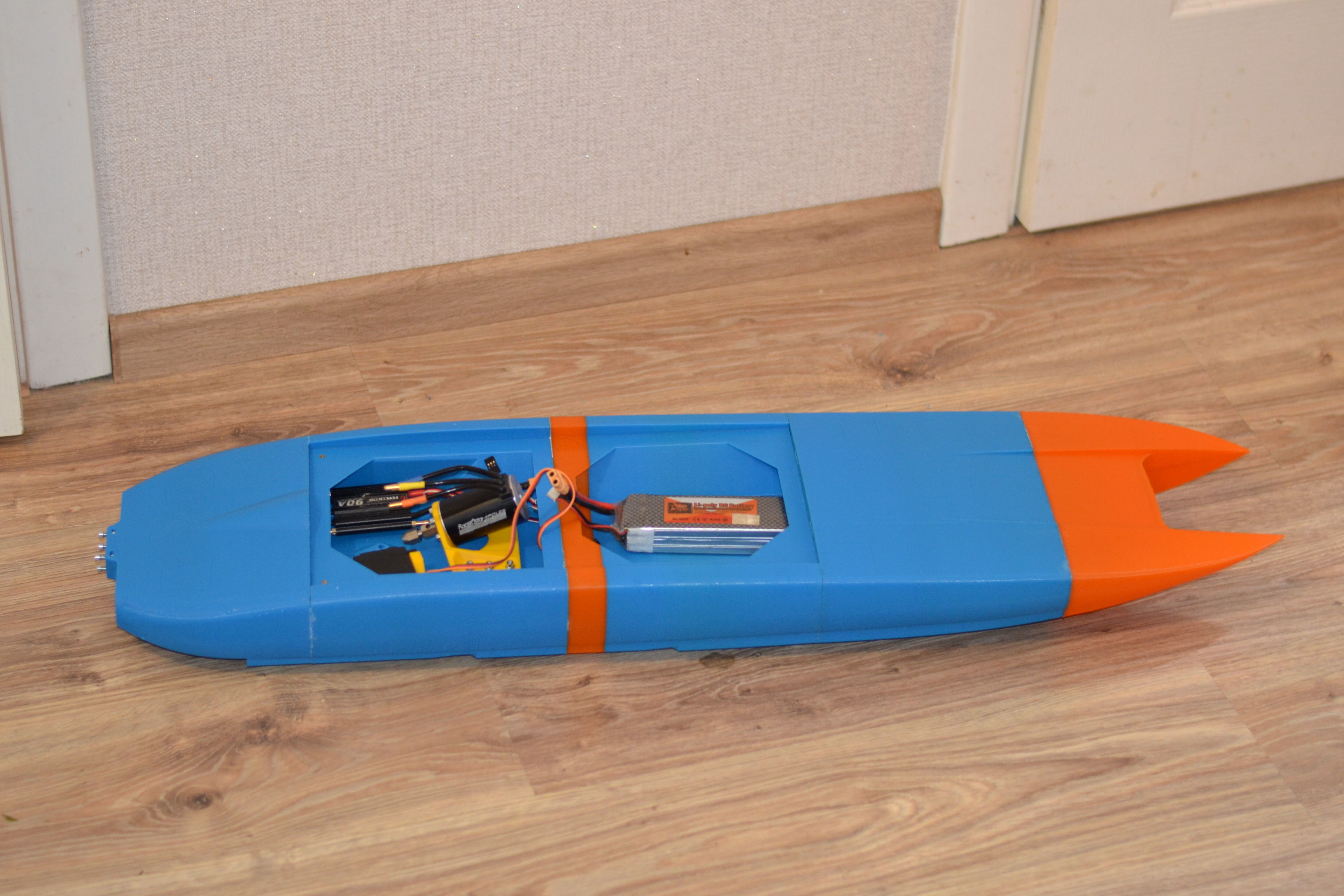 RC BOAT MYSTIC CATAMARAN 3D model 3D printable | CGTrader