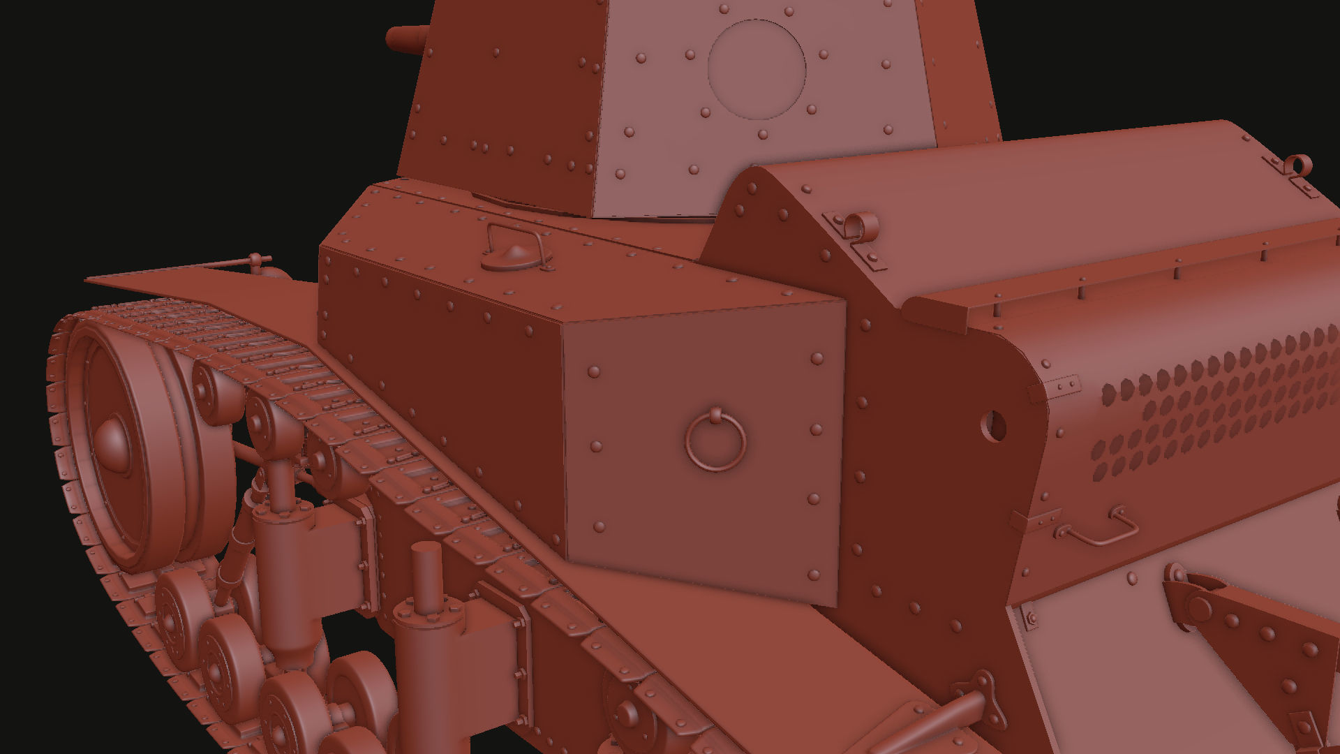 T-18 MS-1 Soviet Light Tank 3D model | CGTrader