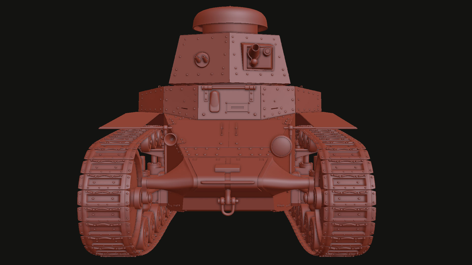 T-18 MS-1 Soviet Light Tank 3D model | CGTrader